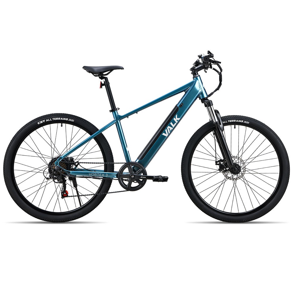 Buy VALK Vortex 3 Electric Bike, Medium Frame Mountain ebike, Metallic ...