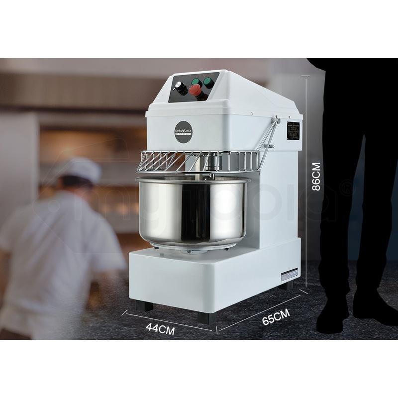 Buy EUROCHEF 30L Spiral Dough Mixer Commercial Machine Bakery Kneader Litre Small - MyDeal