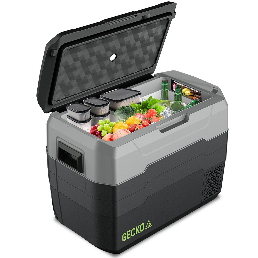 Buy GECKO 40L Portable Fridge Freezer 12V/24V/240V for Camping, Car ...