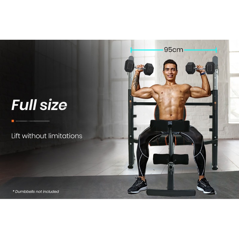 Buy PROFLEX Adjustable Incline Weight Bench for Home Gym Fitness ...