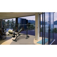 PROFLEX Weight Bench Workout Gym Press Adjustable Home Lifting Fitness ...