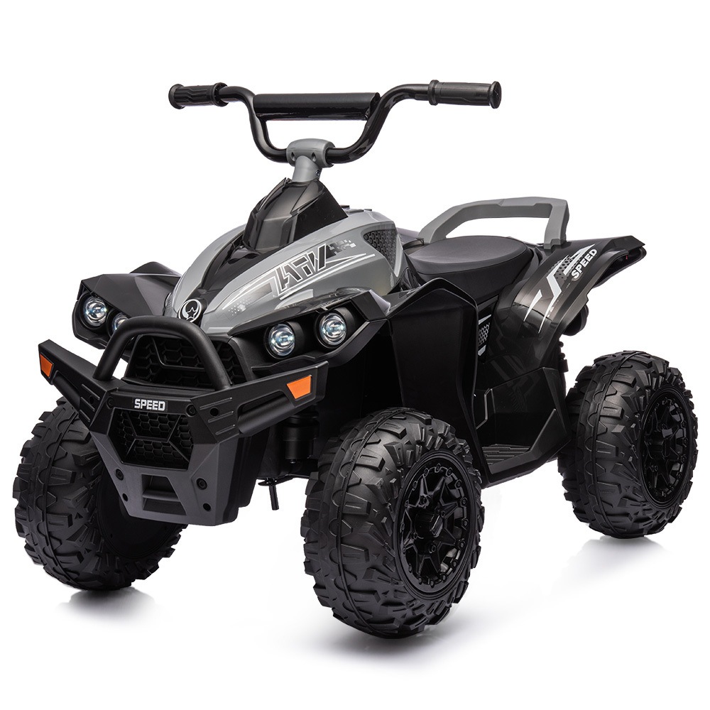 Buy ROVO KIDS Electric Ride On Quadbike ATV Toy Car, Black - MyDeal ...