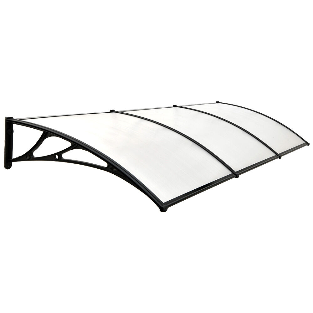 Buy SHADE SHIELD 3x1m Exterior Awning, Black DIY External UV Rain ...