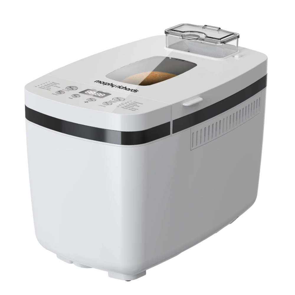 Buy Morphy Richards Bread Maker with Fruit and Nut Dispenser - MRBRD13W - MyDeal Australia