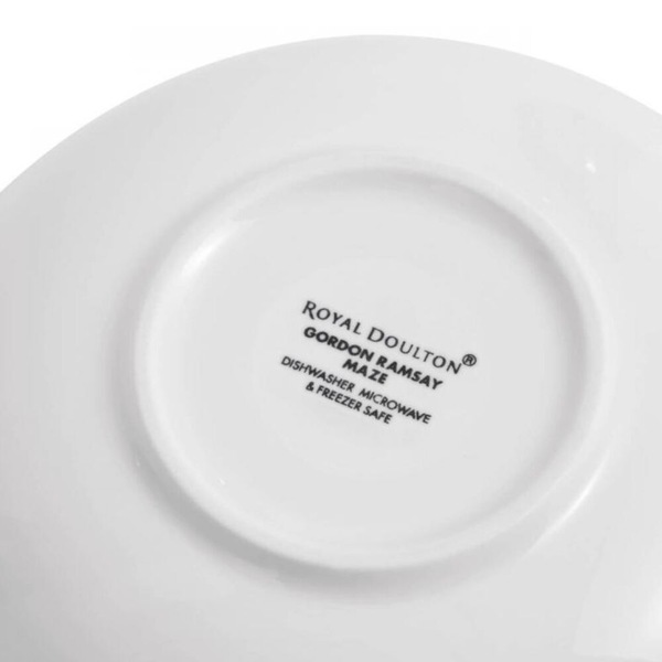 Buy Royal Doulton Gordon Ramsay Maze White 24cm Pasta Bowl Set of 4 ...
