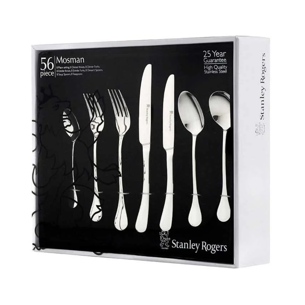 Buy Stanley Rogers Mosman 56pc Cutlery Set 56 Piece - MyDeal Australia
