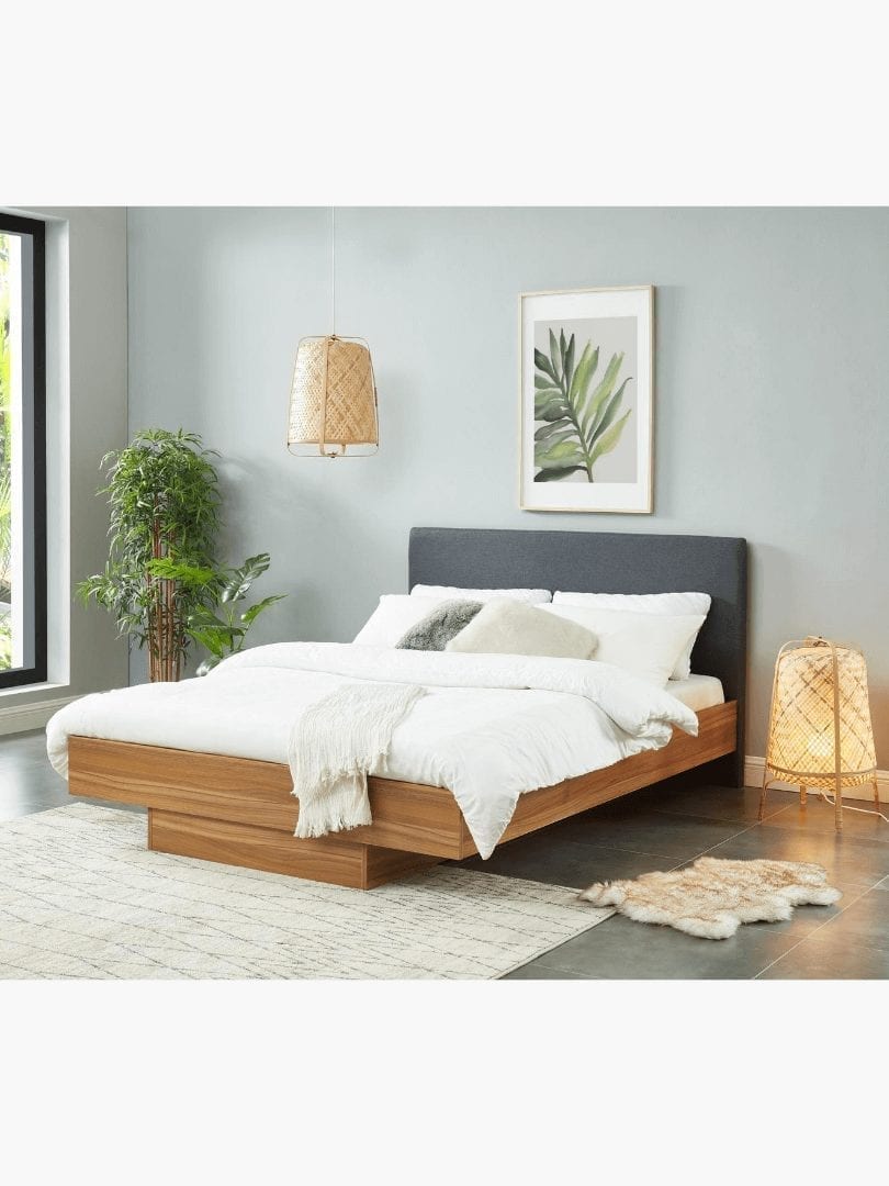 Nook wooden floating bed base store