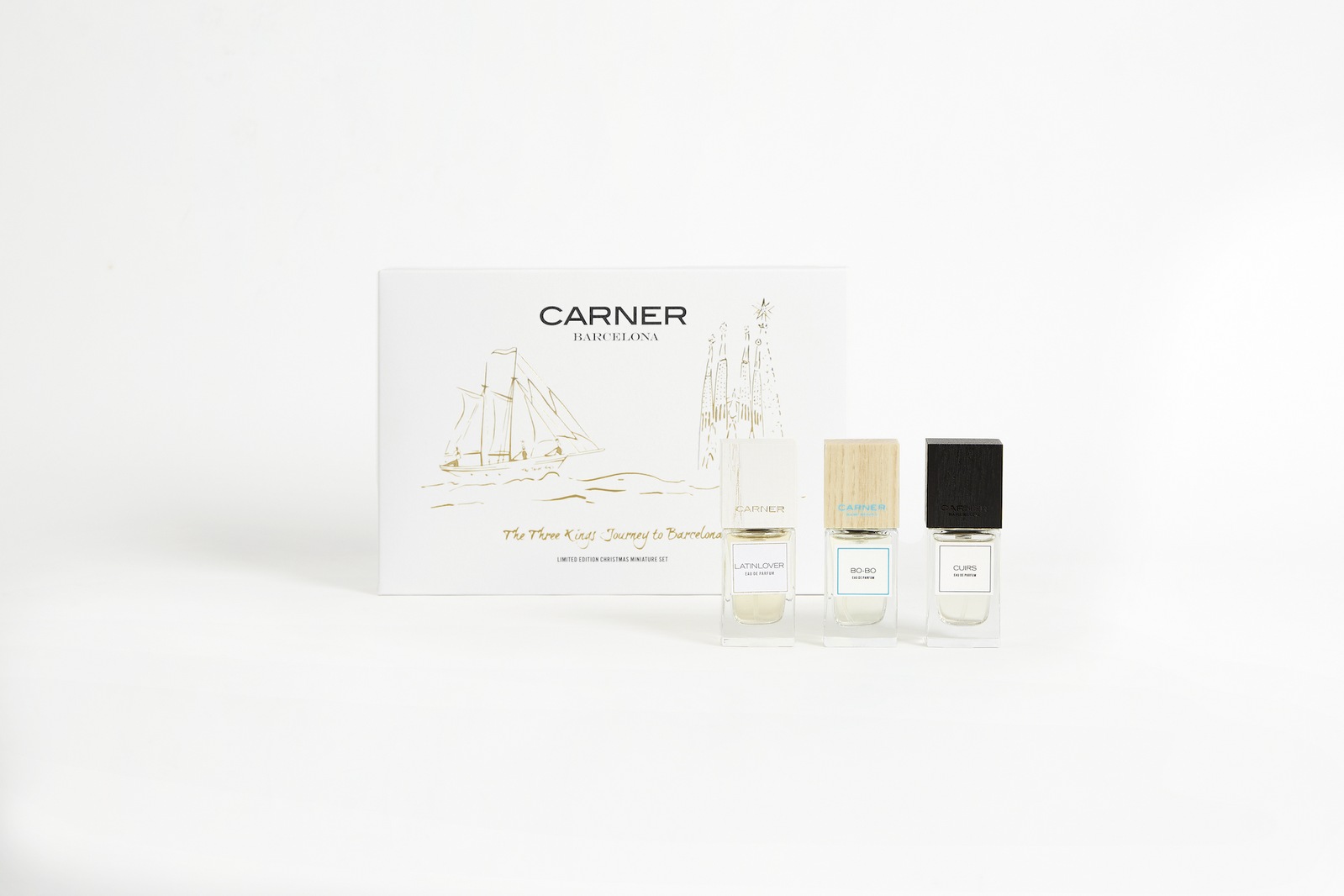 Buy Carner Barcelona The Three Kings Journey 3 x 15ml EDP Miniature Set ...