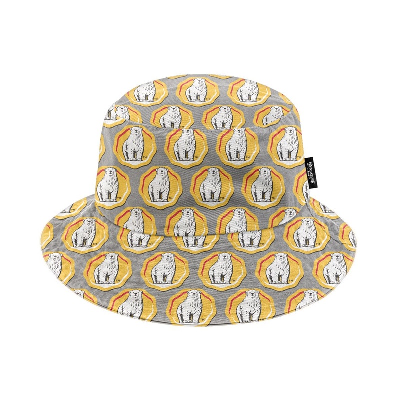 Buy Bundy Bundaberg Rum Bear Bucket Hat Cap Grey Yellow - MyDeal