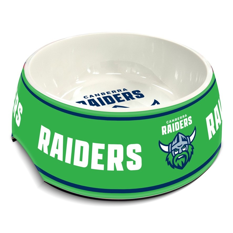 Buy Canberra Raiders NRL Team Design 710ml Melamine Dog Bowl - MyDeal ...