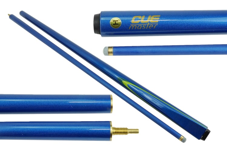 Buy Cuemaster BLUE Metallic Pool Snooker Billiard Cue - MyDeal Australia