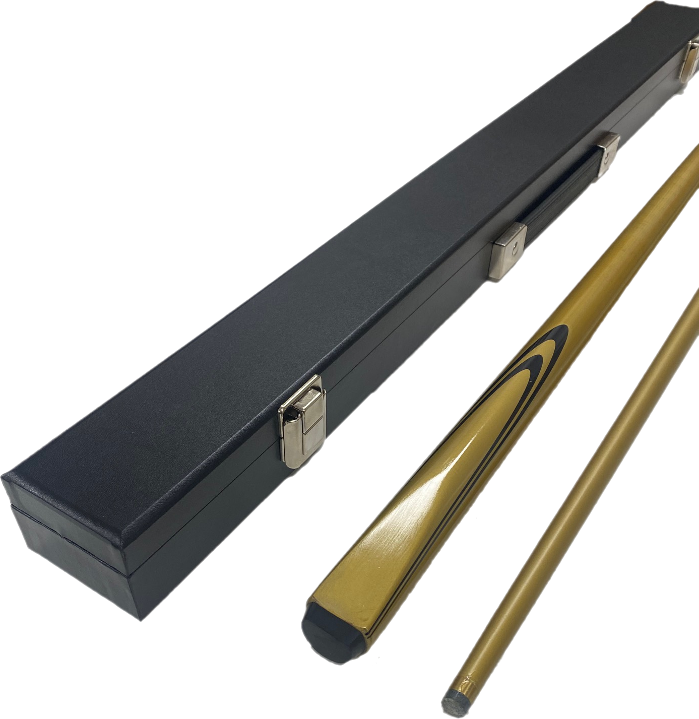 Buy Cuemaster GOLD Metallic Pool Snooker Billiard Cue and Black Cue ...