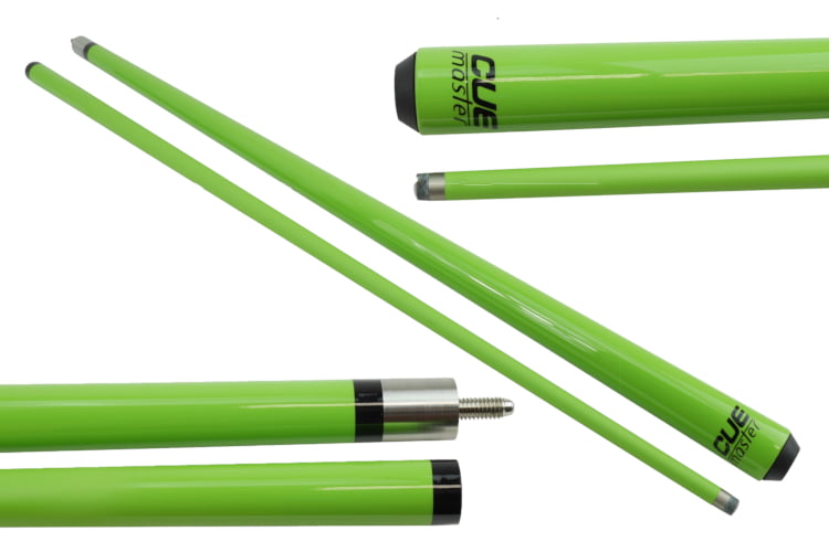 Buy Cuemaster LIME GREEN Metallic Pool Snooker Billiard Cue - MyDeal ...