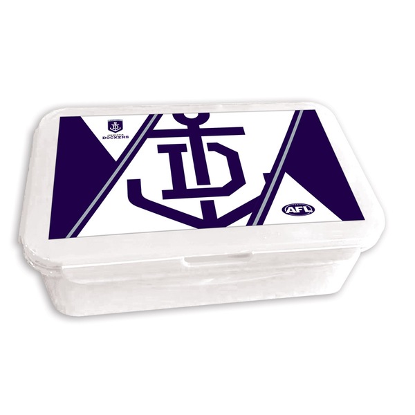 Buy Fremantle Dockers AFL Bento Snack Container Lunch Box - MyDeal ...
