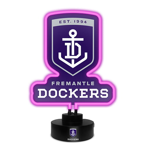 Buy Fremantle Dockers Freo AFL NEON Light up Sign - MyDeal Australia