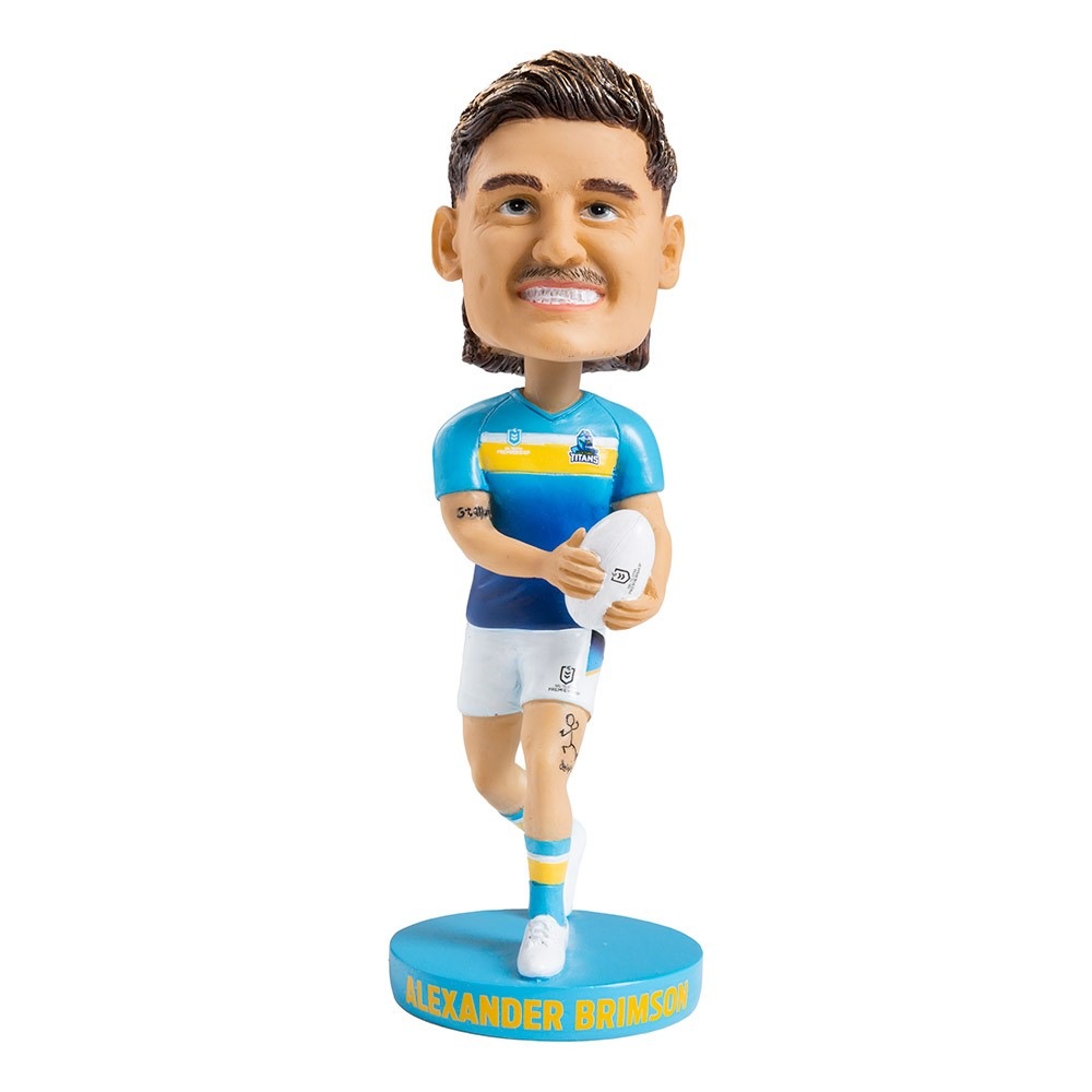 Buy Gold Coast Titans AJ Brimson NRL Bobblehead Collectible Bobble Head ...