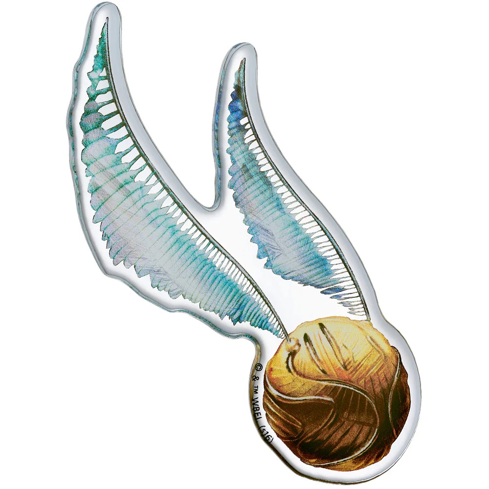 Buy Golden Snitch Crest Chrome Domed Logo Automotive Decal Sticker ...
