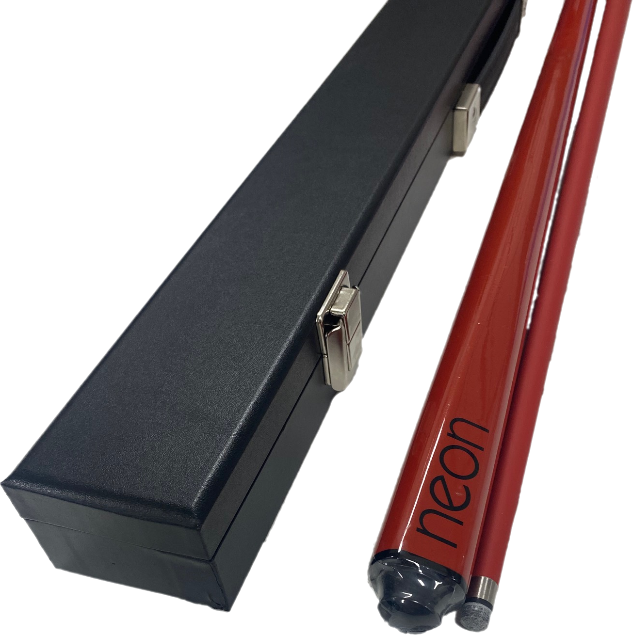 Buy GRAFEX NEON RED Graphite Pool Snooker Billiard Cue and Black Cue ...