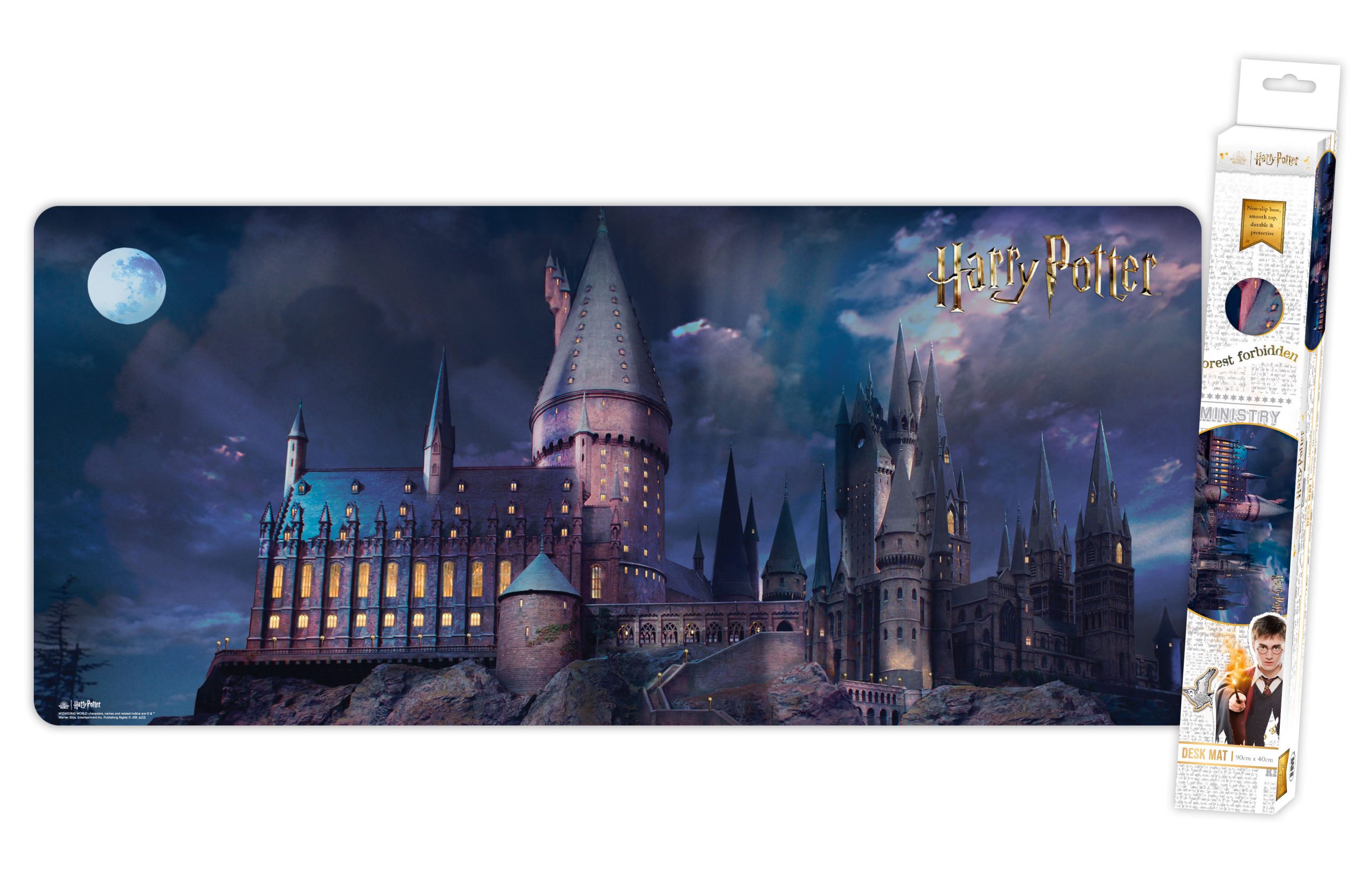 Buy Harry Potter Hogwarts Castle XXL Gaming Computer Desk Mat - MyDeal ...