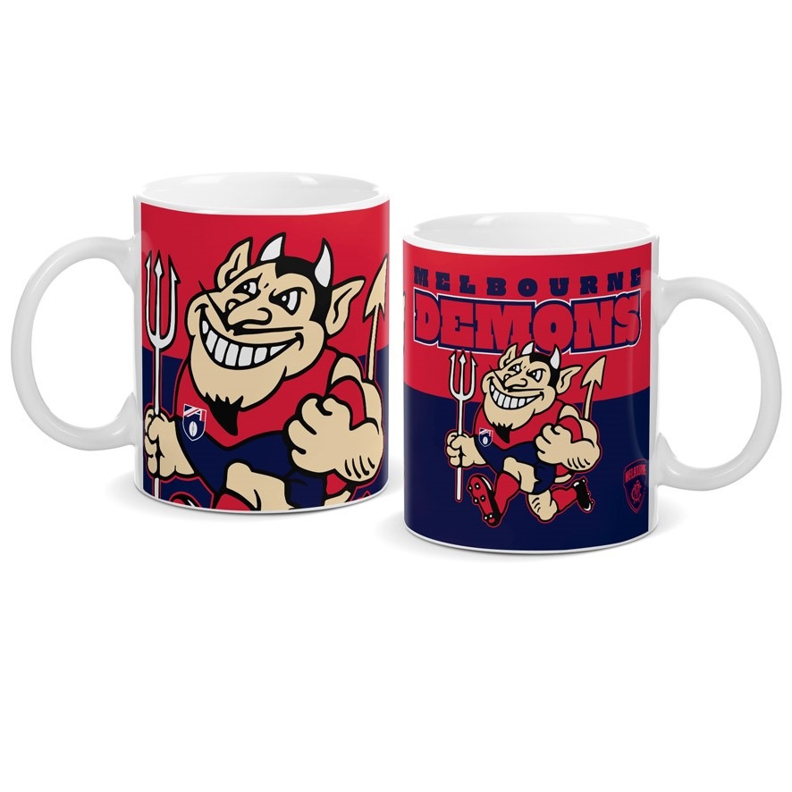 Buy Melbourne Demons AFL Team Ceramic Massive 20oz Coffee Mug Cup ...