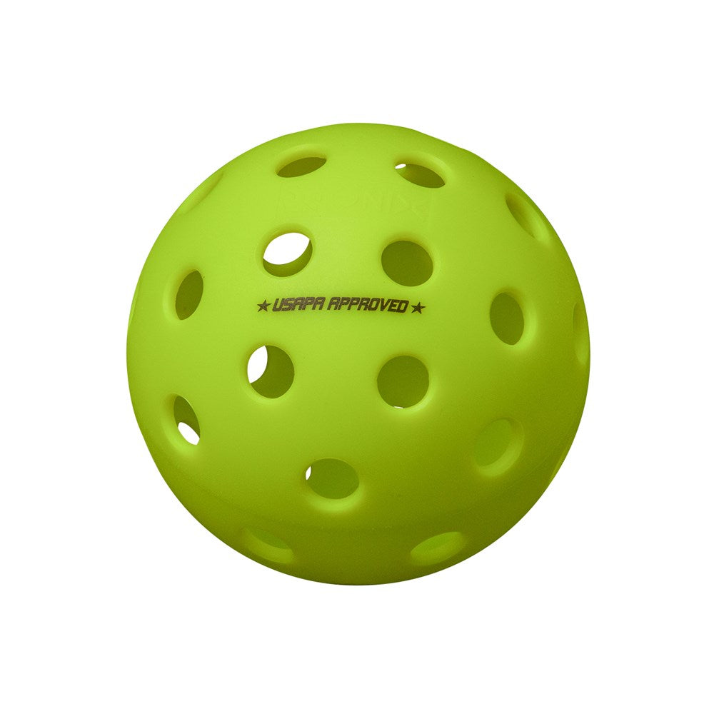 Buy ONIX Pickleball Fuse G2 6 Pack Neon Green Outdoor Balls - MyDeal ...
