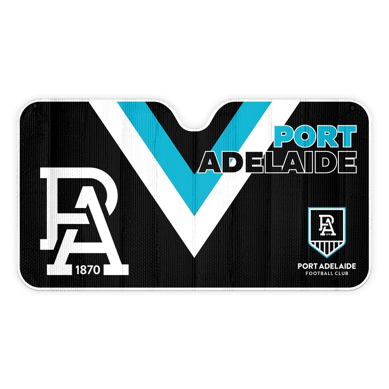 Buy Port Adelaide Power AFL Team Logo Car Sunshade - MyDeal Australia