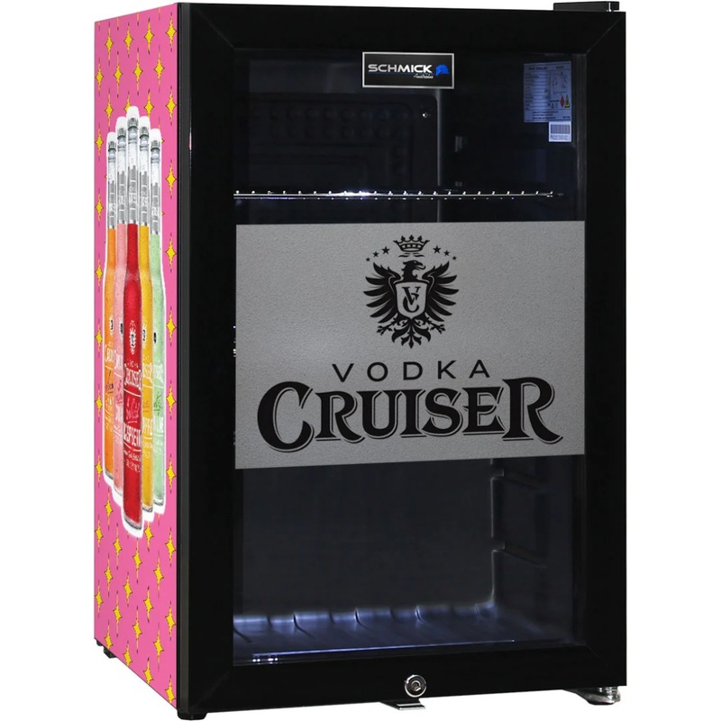 Buy Vodka Cruiser Official Designed Mini Bar Fridge 70 Litre Double ...