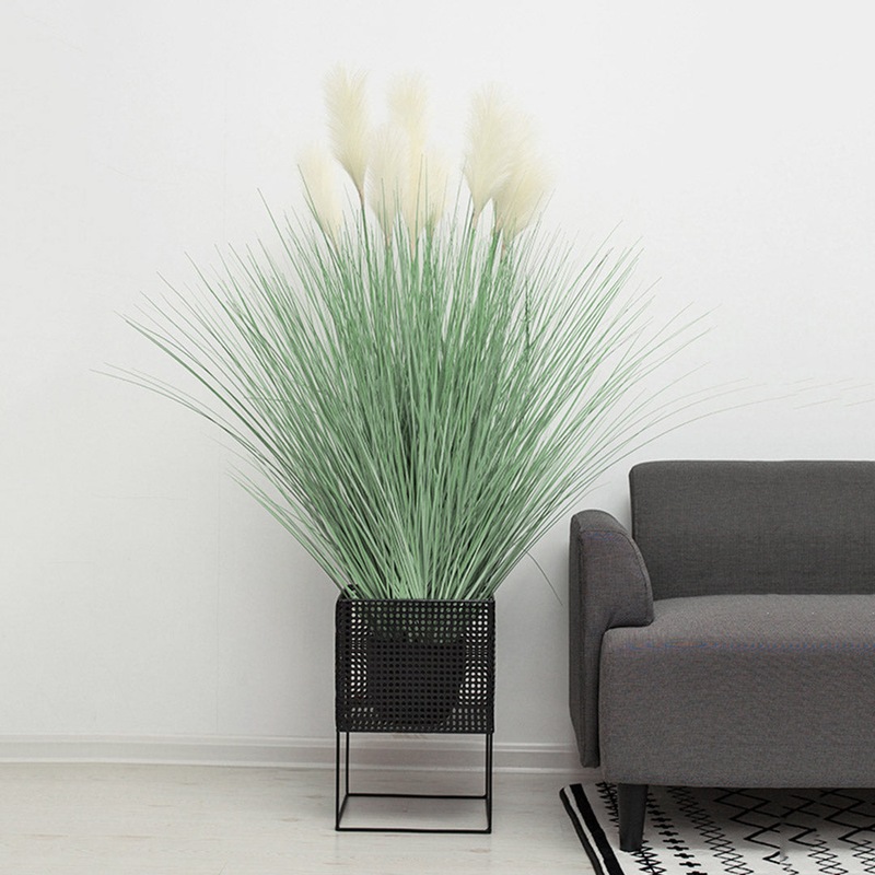 Buy SOGA 137cm Green Artificial Indoor Potted Bulrush Grass Tree Fake ...