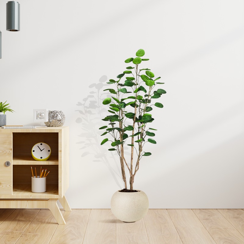 Buy SOGA 150cm Green Artificial Indoor Pocket Money Tree Fake Plant ...