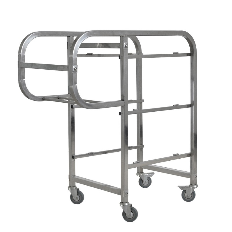 Buy SOGA 3 Tier Food Trolley Food Waste Cart Five Buckets Kitchen Food ...