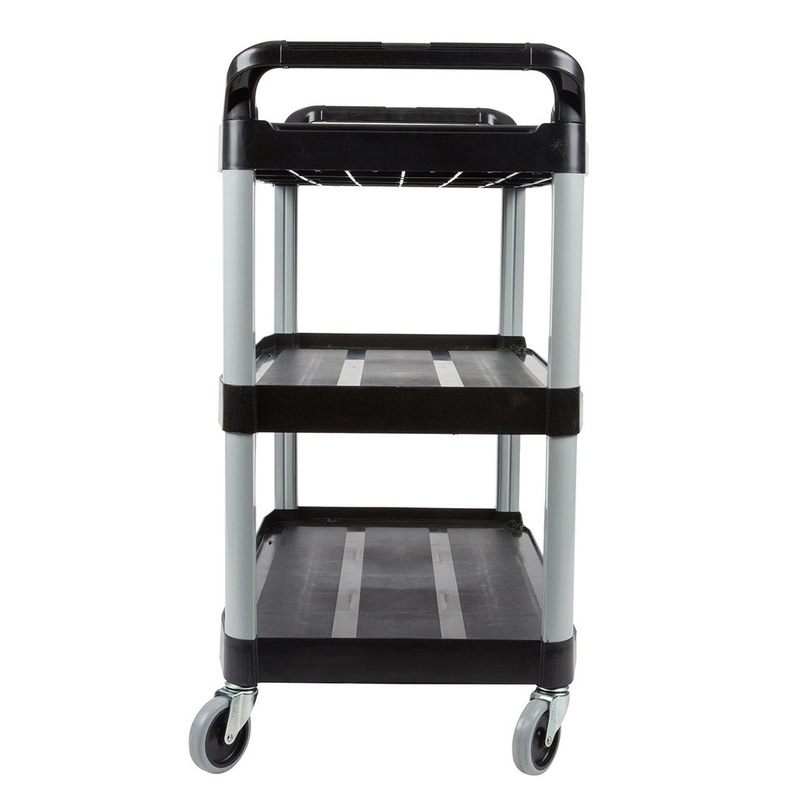 Buy SOGA 3 Tier Food Trolley Food Waste Cart With Two Bins Storage ...