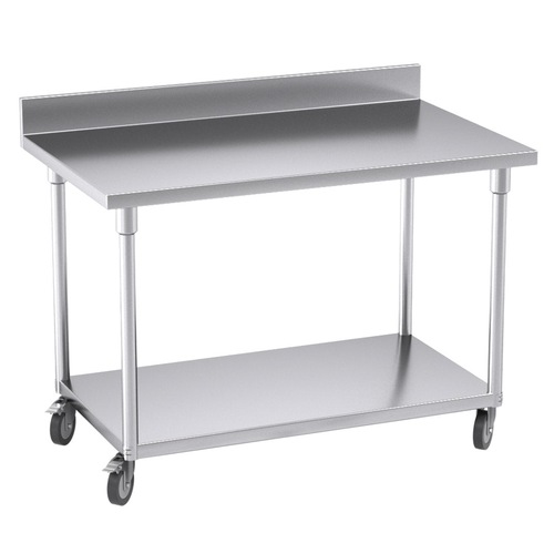 Stainless Steel Kitchen Benches Work Bench Food Prep Table 1219x610 ...