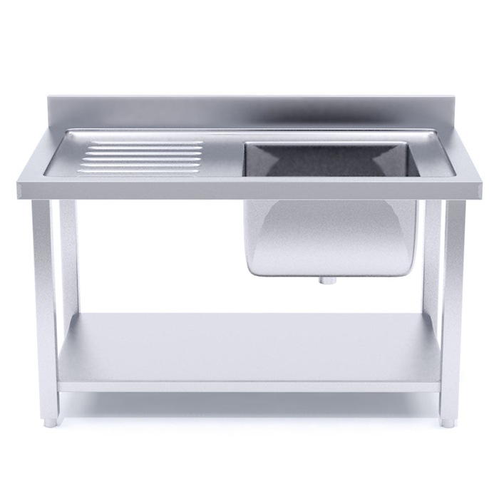 Cefito 1219x610mm Stainless Steel Kitchen Benches Work Bench Food Prep ...