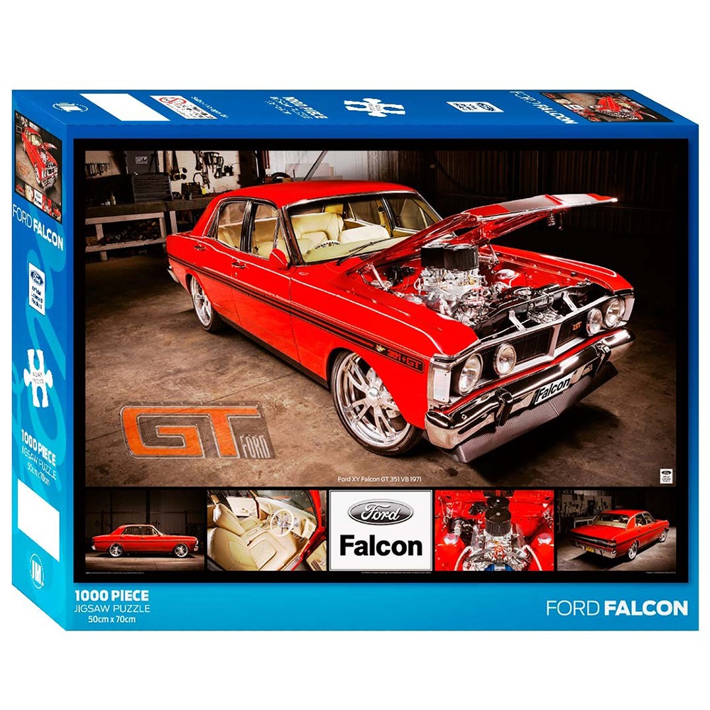 Buy 1000pc Ford Falcon Cat GT Red Jigsaw Puzzle Kids/Adult Set 50x70cm ...