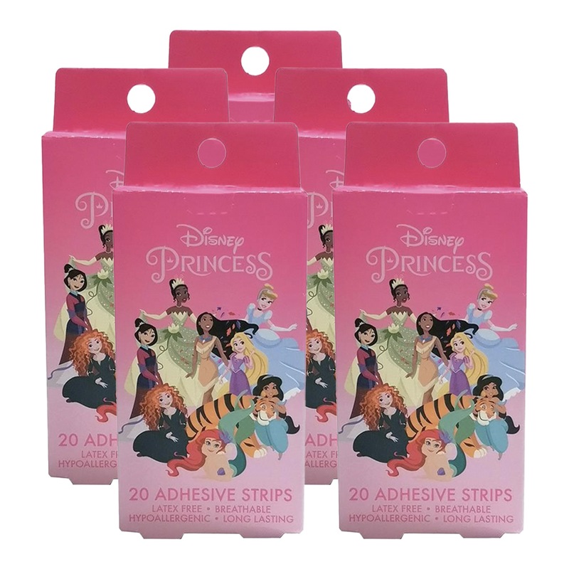 Buy 100pc Disney Princess Kids Adhesive Bandages Plasters First Aid ...