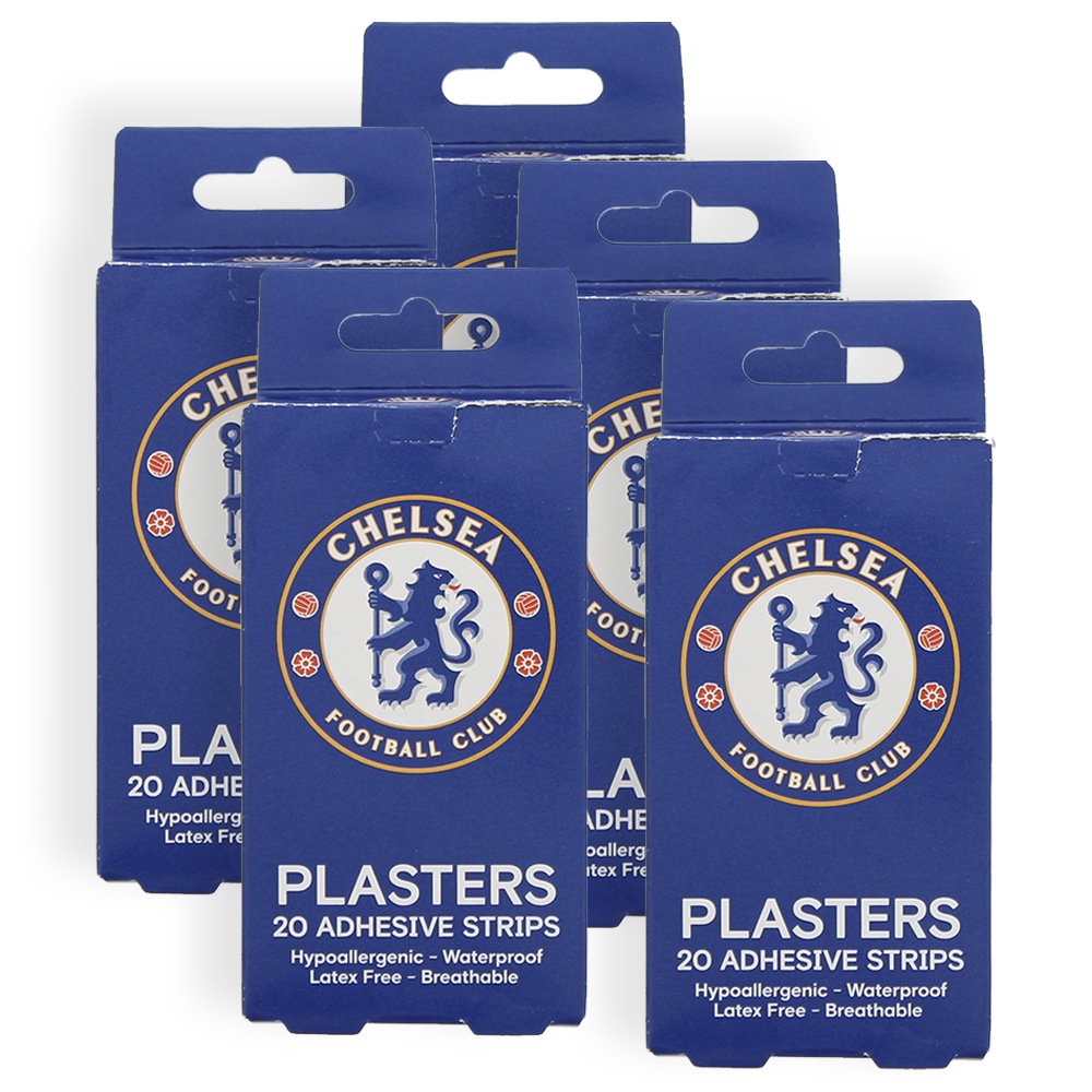 Buy 100pc EPL Chelsea F.C. Adhesive Bandages Plasters First Aid Wound ...