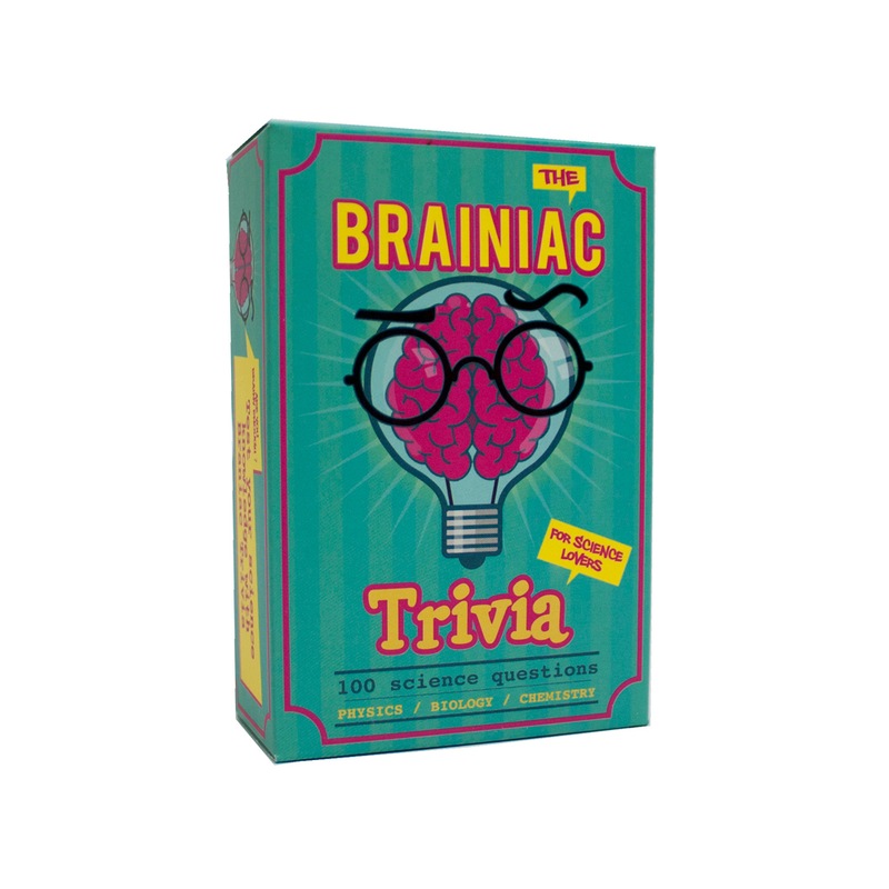 Buy 100pc Gift Republic Brainiac Trivia Cards Science Question Cards Party Game Set - MyDeal