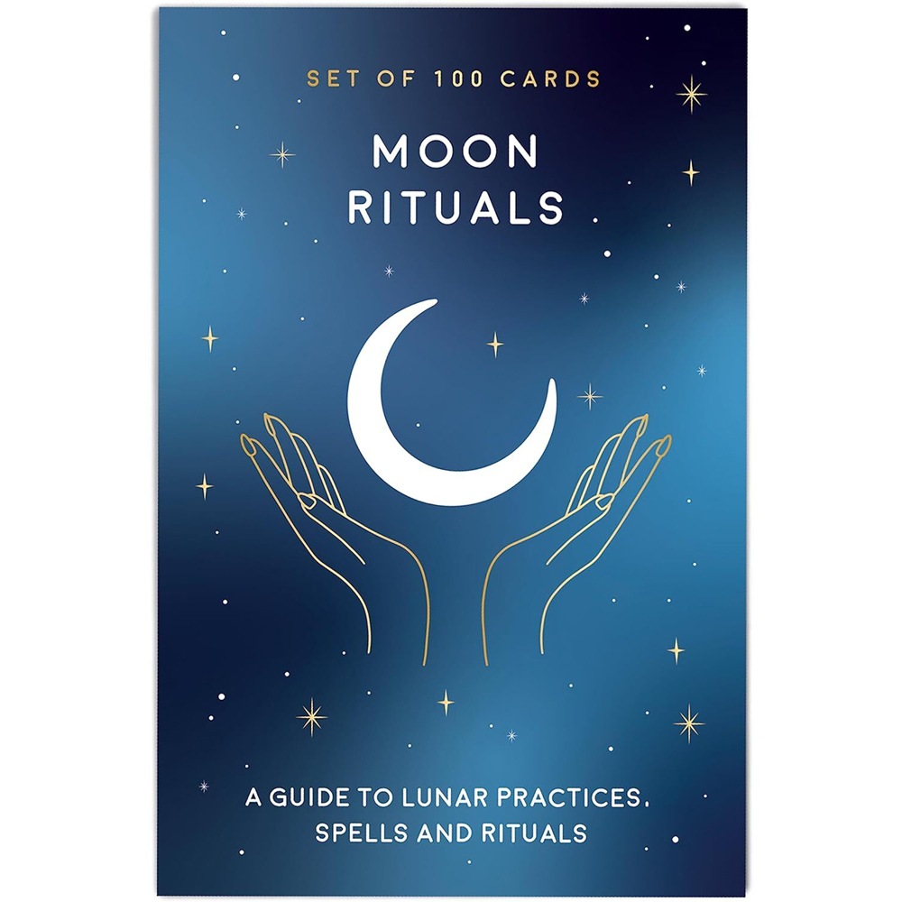 Buy 100pc Gift Republic Moon Rituals Reading Cards Affirmation Deck ...