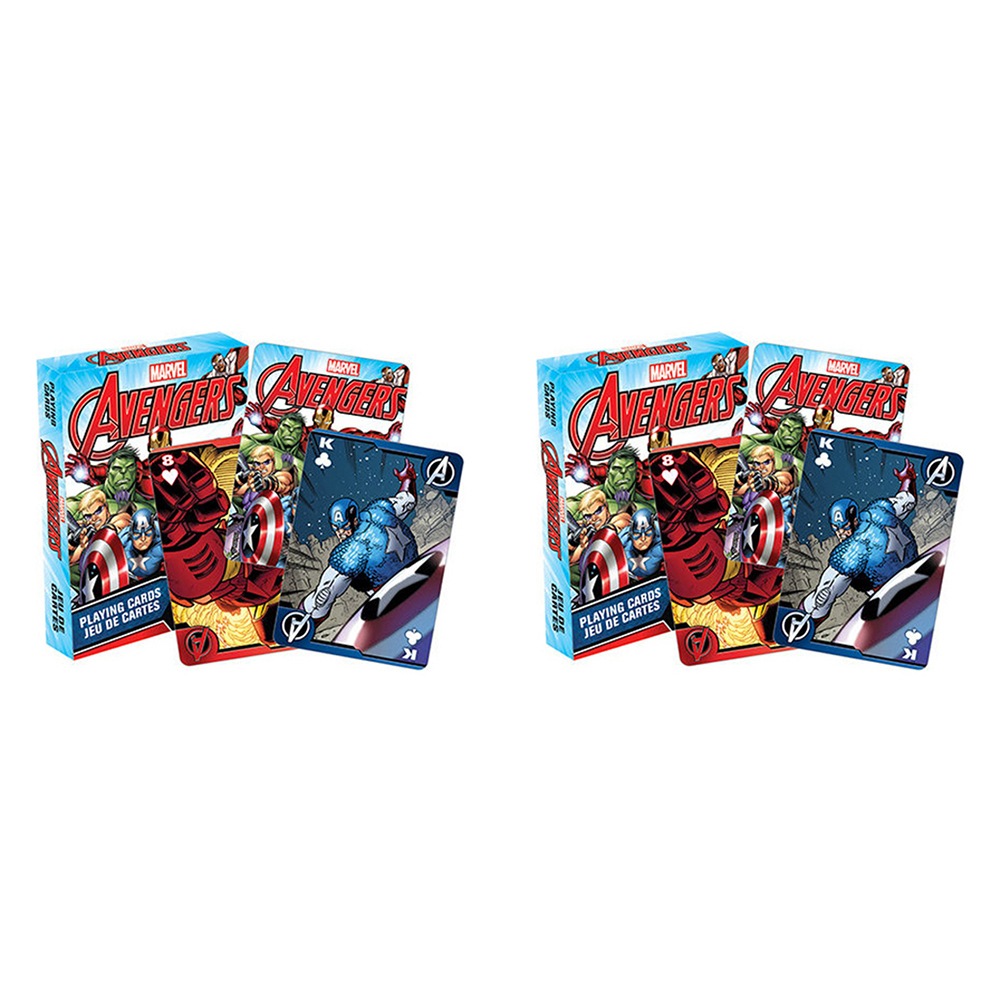 Buy 108pc Aquarius Marvel Avengers Comics Playing Cards Poker Deck ...