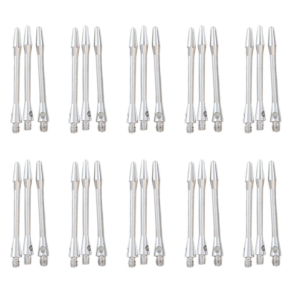 Buy 10x 3pc Formula Sports Nylon Dart Shafts Stems Medium 45mm Silver ...