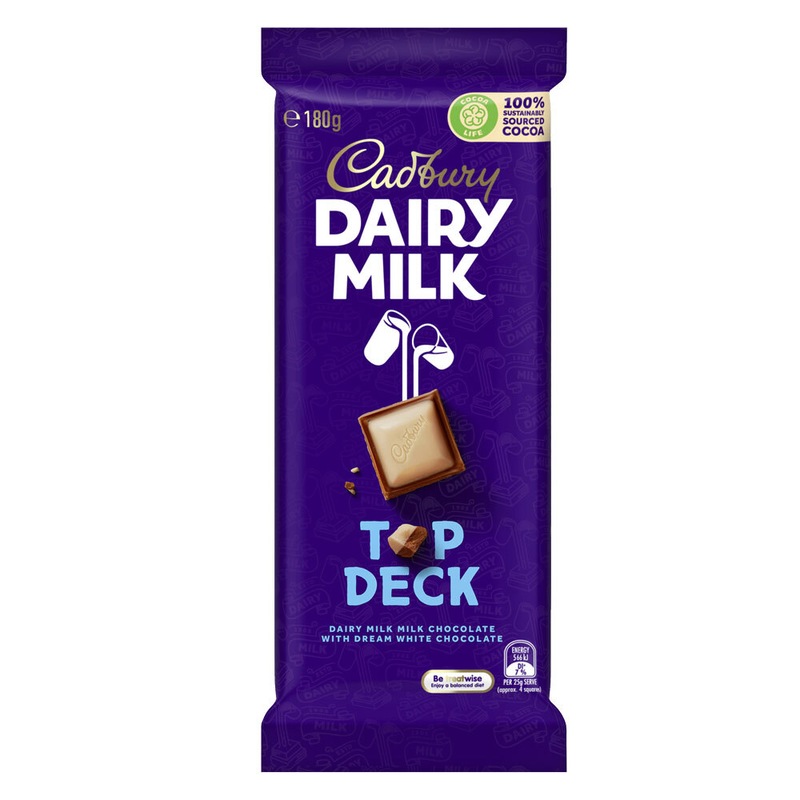 Buy 15pc Cadbury Dairy Milk Block Top Deck Flavored Chocolate/Candy ...