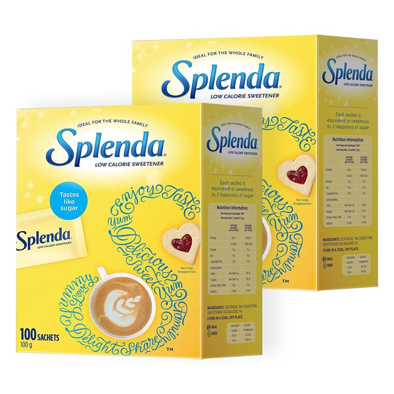 Buy 200pc Splenda Sachet Low Calorie Sugar Alternative Sweeteners ...