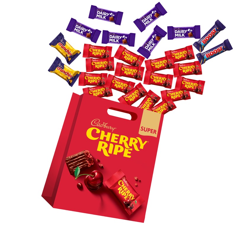 Buy 26pc Cadbury Cherry Ripe Kids Super Showbag w/Bite Size Chocolates ...