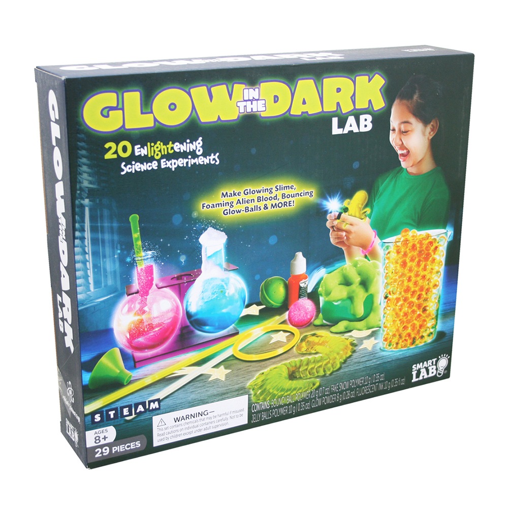 Buy 29pc Smart Lab Toys Glow-In-The-Dark Lab Science Experiment Toy Set ...