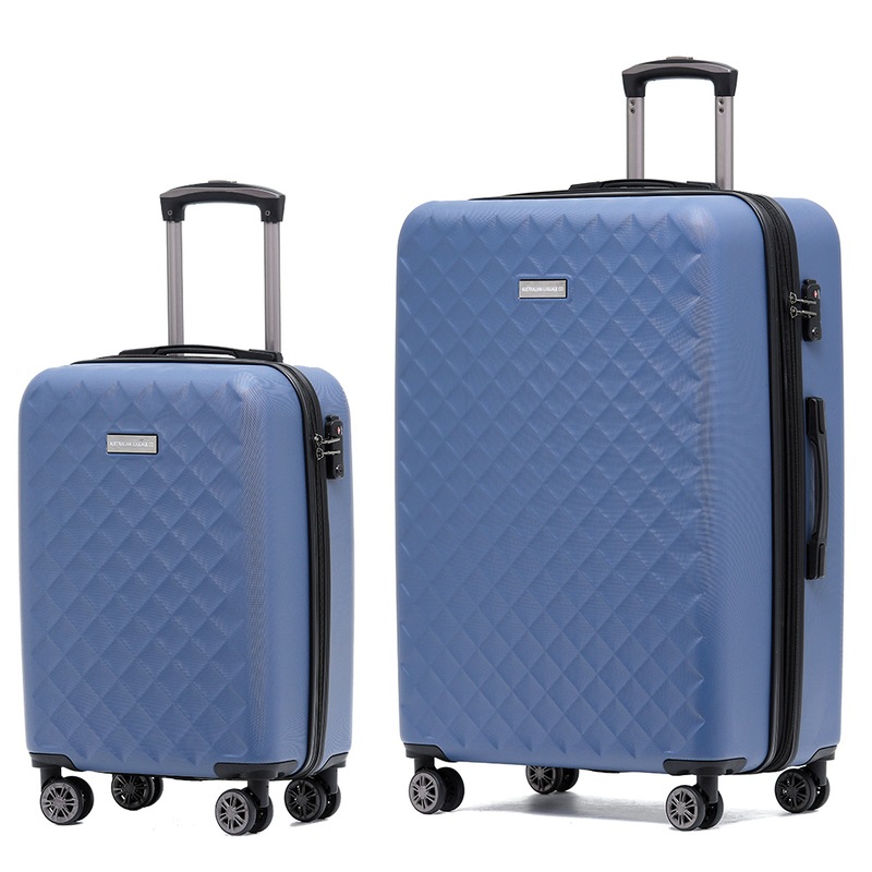 Buy 2pc Australian Luggage Co Venice HS 20" Carry On/29" Trolley Set ...