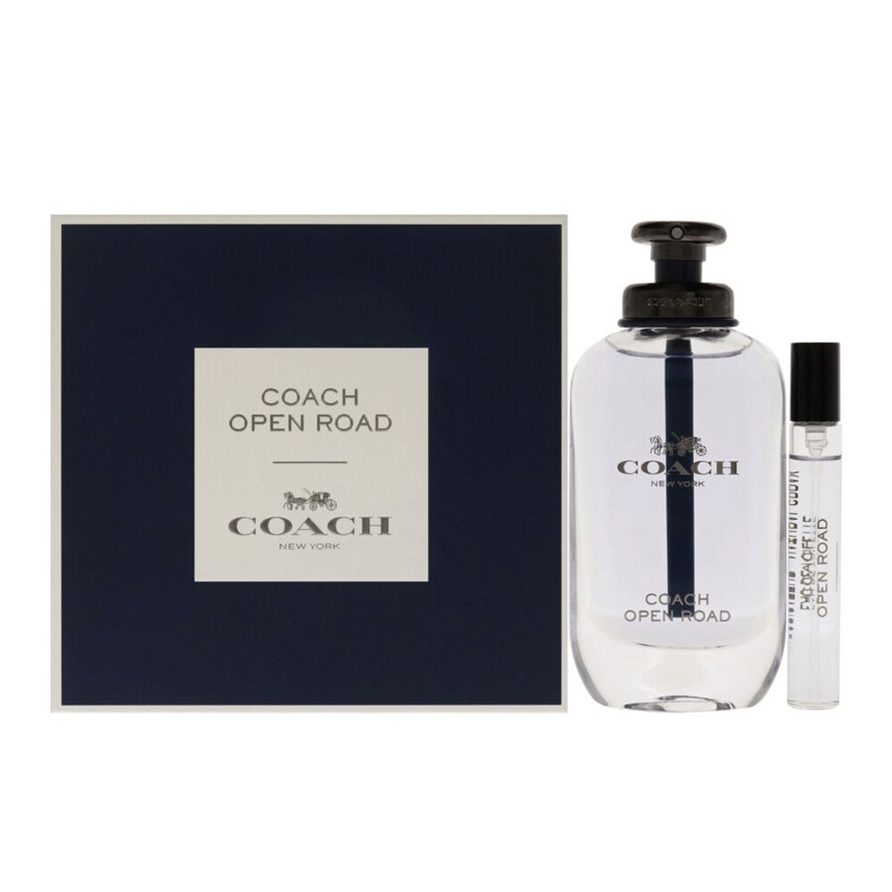 Buy 2pc Coach Open Road EDT & Travel Spray Set Fresh Fragrance For Men ...