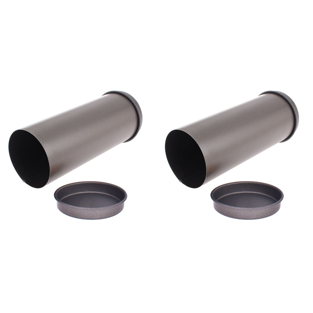 Buy 2PK Daily Bake Durable Non-Stick Metal Round Nut Loaf Baking Tin ...