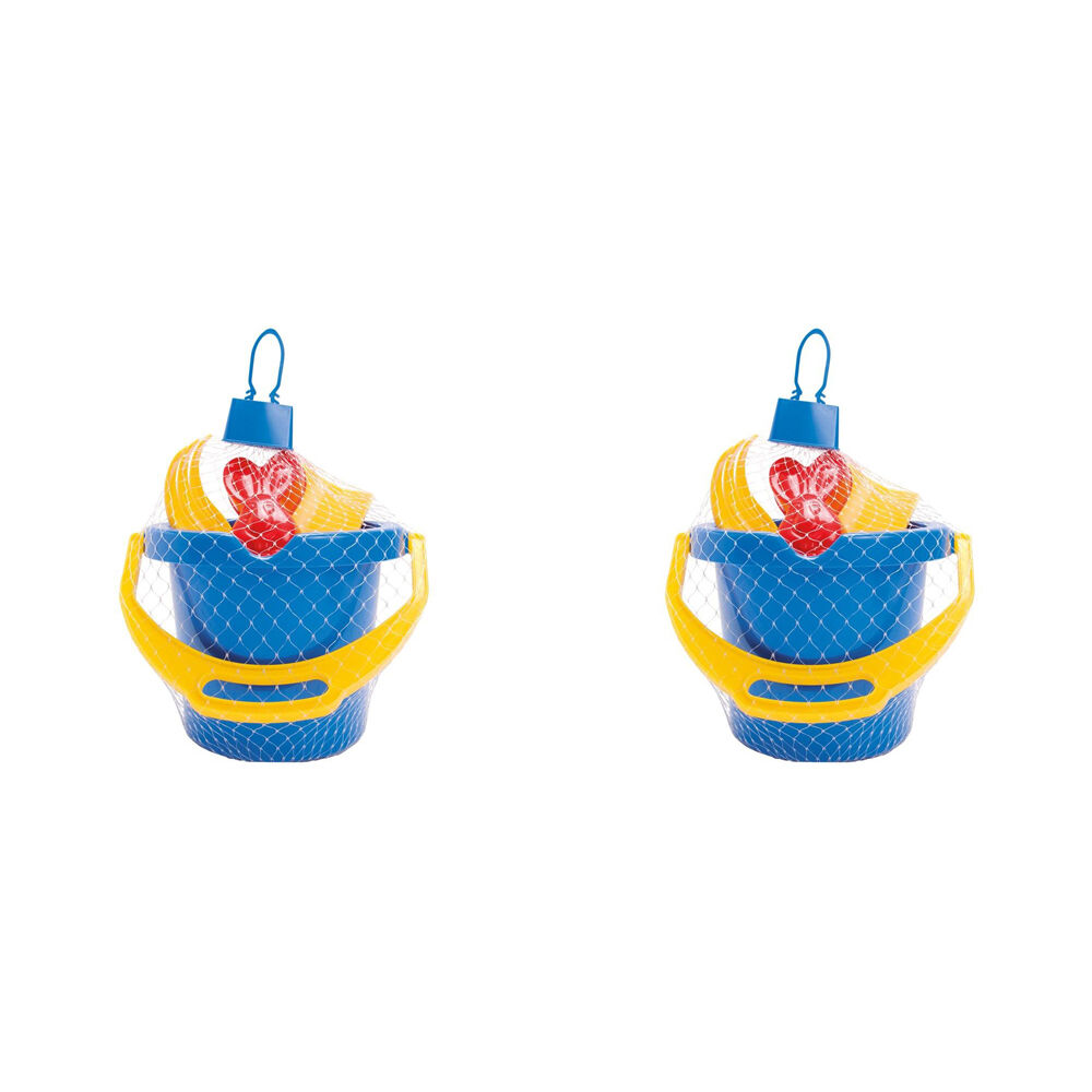 Buy 2PK Dantoy Classic Bucket Set Sandpit Toys 18.5x20cm Non-Toxic Kids ...
