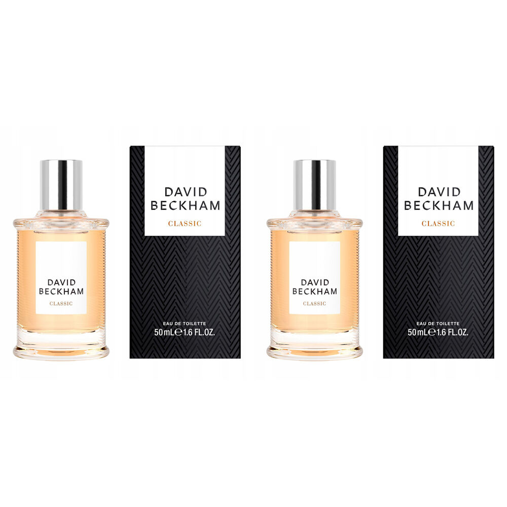 Buy 2PK David Beckham Classic Eau De Toilette Fragrance Perfume Spray For Men 50ml - MyDeal ...
