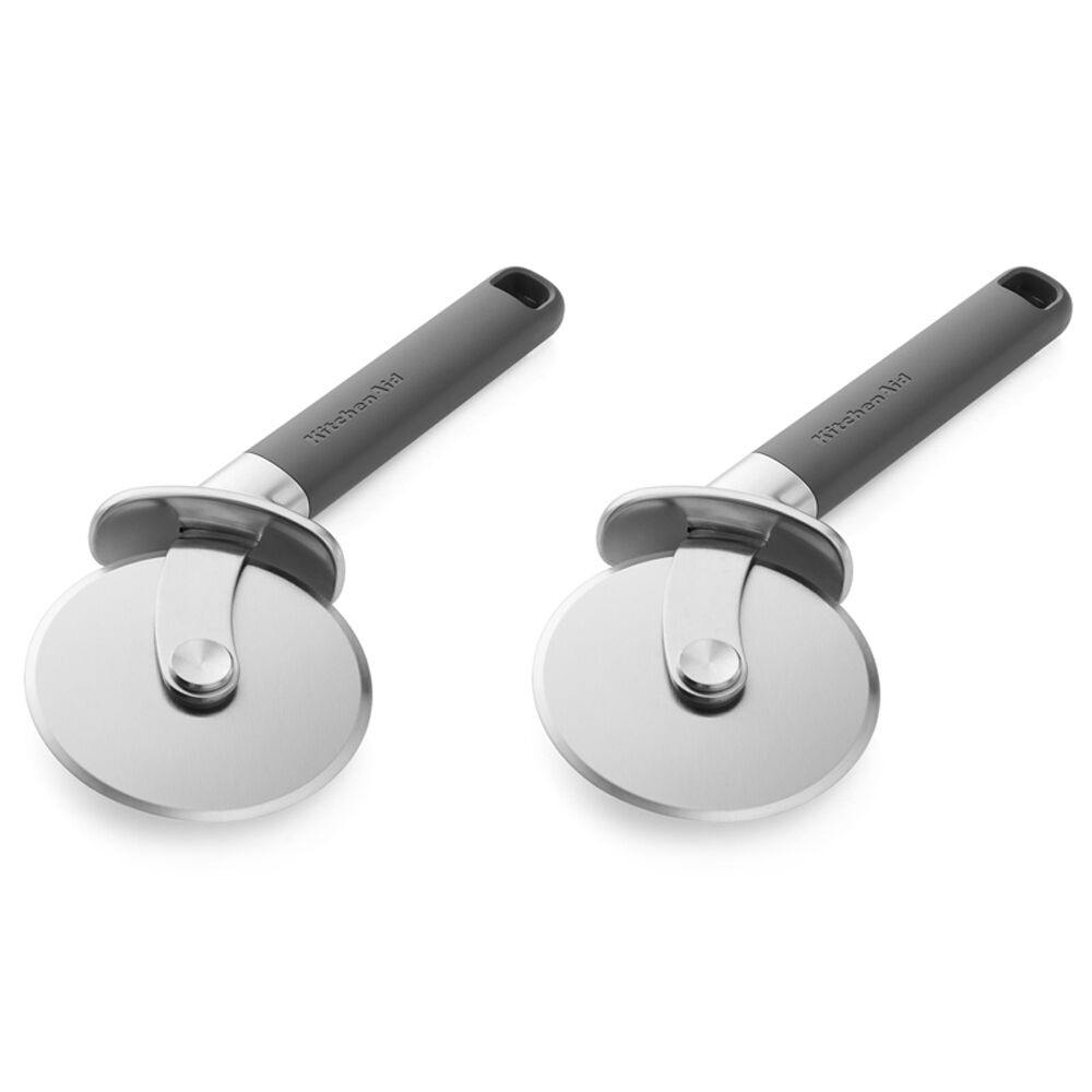 Buy 2PK KitchenAid Classic Metal Pizza Wheel/Cutter Cooking Utensil ...